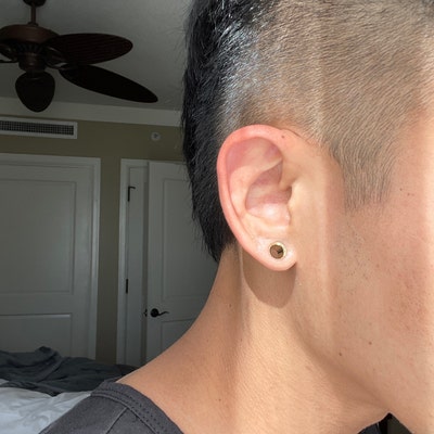 Gold Triple Stacked Beaded Septum Ring With Gap Piercing - Etsy