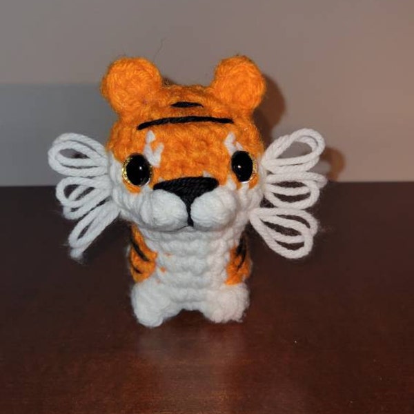 No Sew Chunky Tiger Amigurumi Crochet Pattern - Etsy