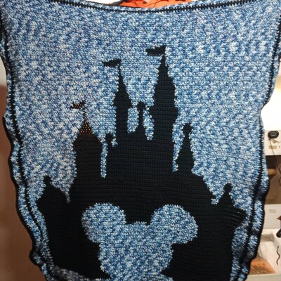 Crochet Pattern C2C Big Mouse Graphghan, Corner to Corner Crochet, C2c ...