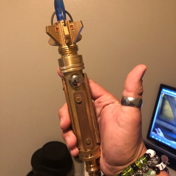 Dark Eyes Sonic Screwdriver Prop, 8th Doctor Who Audio Drama Sonic ...