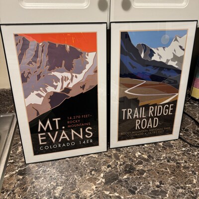 14er Poster - Etsy