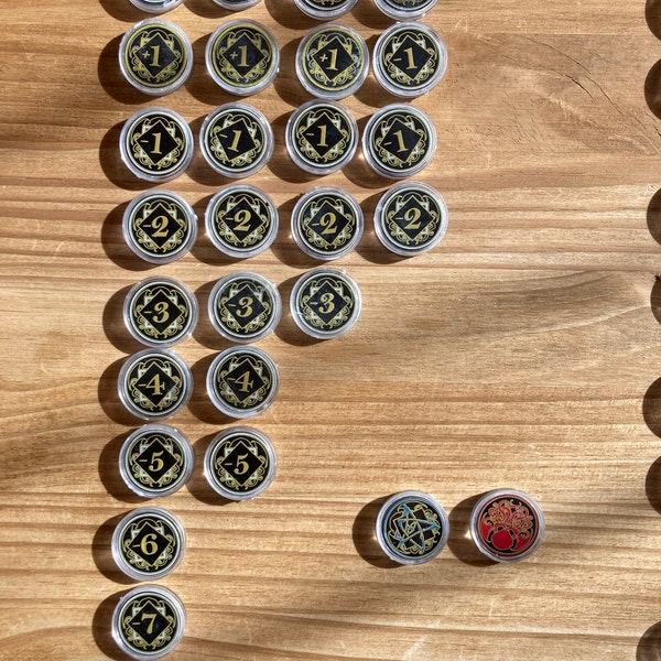 Chaos Tokens - Arkham Horror LCG Full Core Pack Call of Cthulhu Card ...