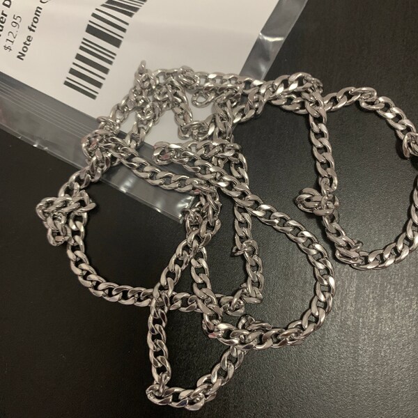 Whole Spool Stainless Steel Curb Chain - Yard or Full Spool - High ...