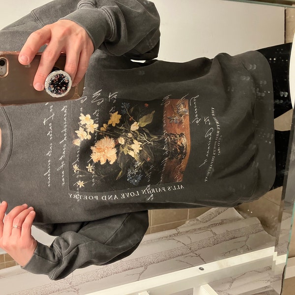 Enchanted | Embroidered Sweatshirt | Merch, Lyrics, Speak Now, Gift ...