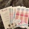 Nursing School Class Binder Labels Stickers, Nursing Student Stickers ...