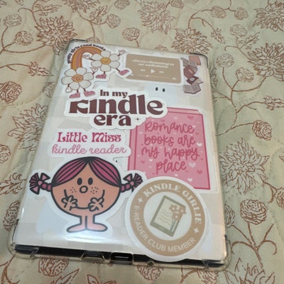 Retro Bookish Sticker Pack Kindle Sticker Vinyl Stickers - Etsy