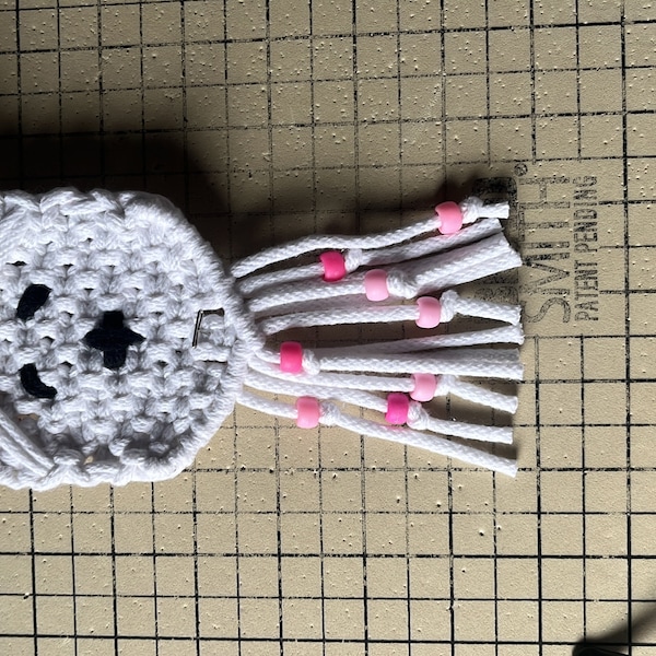 Macrame Bear Keychain PDF Tutorial, Teddy Bear Keyring Pattern DIY ...