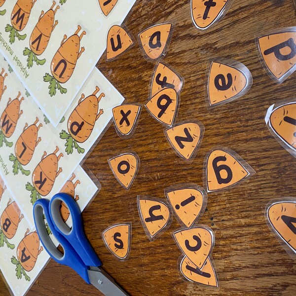 Alphabet Matching Activity Upper Lower Case Letter Learning, Toddler ...