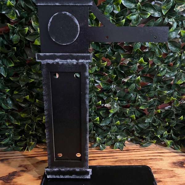 Post Sign Stand Laser Cut File, Post Sign Holder Laser SVG, Laser Cut ...