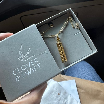 Keya Flower Perfume Bottle Necklace Tiny Spoon Aromatherapy Pendant ...