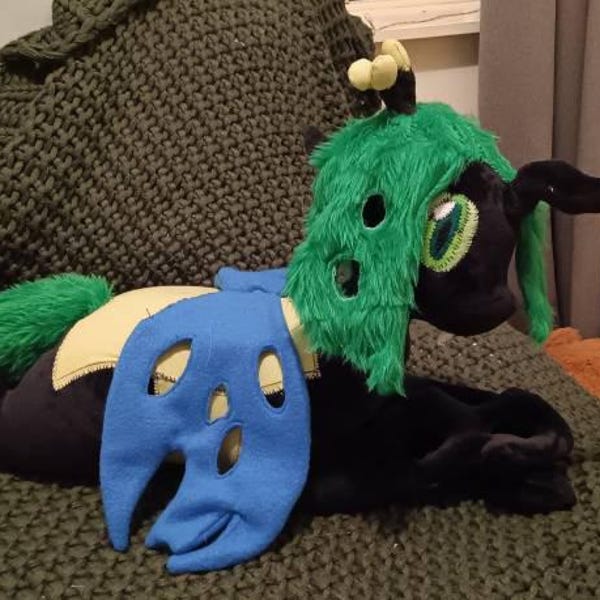 Pony Mare Laying Reclining Plushie Sewing Pattern 05 Minky Stuffed ...