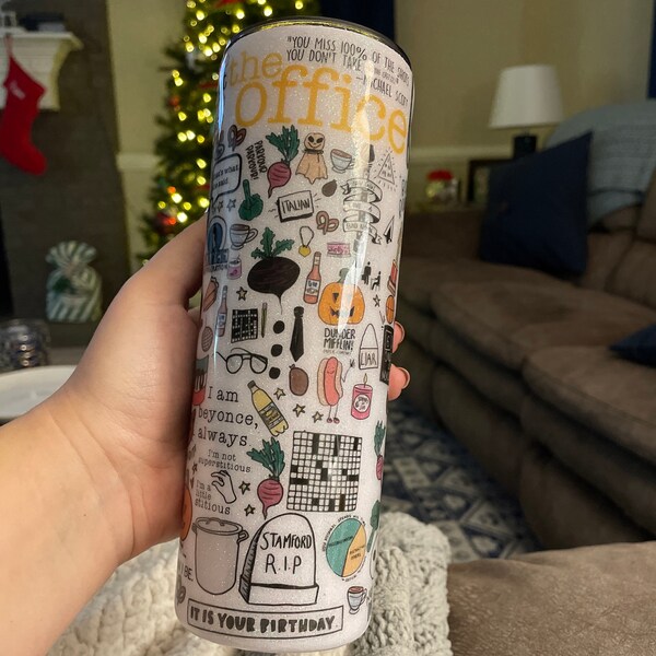 The Office Theme Tumbler - Etsy