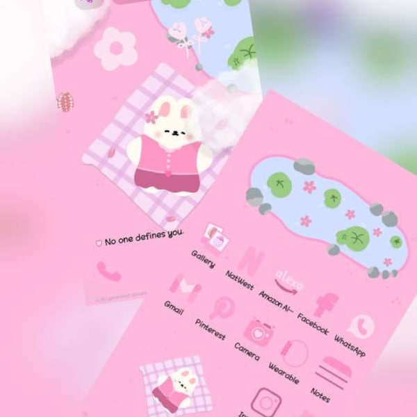 Cute Lockscreen Animated Widgets for Ios, Hand Drawn Widgets, Ios 16 ...