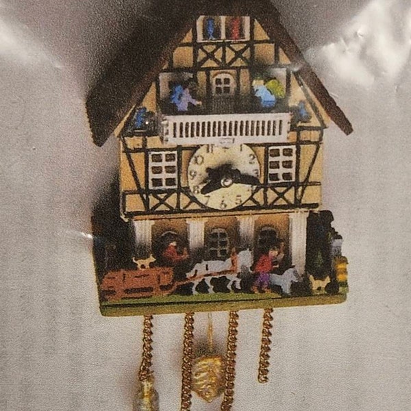 Cuckoo Clocks, KITS, Diy, Inch Scale, 1/12, Assembly Required, 1/2 ...
