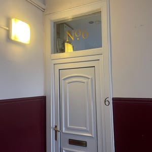 Chrome Gold Door Fanlight Transom House Door Numbers Traditional ...