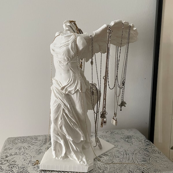 Victory Statue Jewelry Display Stand Storage / 3D Printed - Etsy