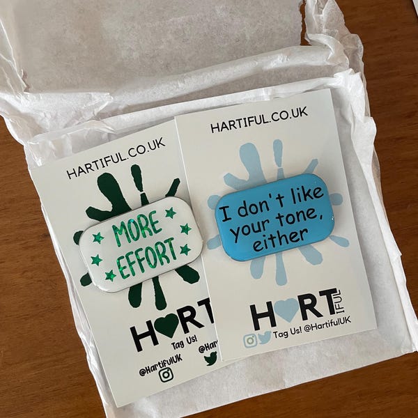 Personalised Design Your BIG Rectangle Enamel Pin | Customised Pin ...