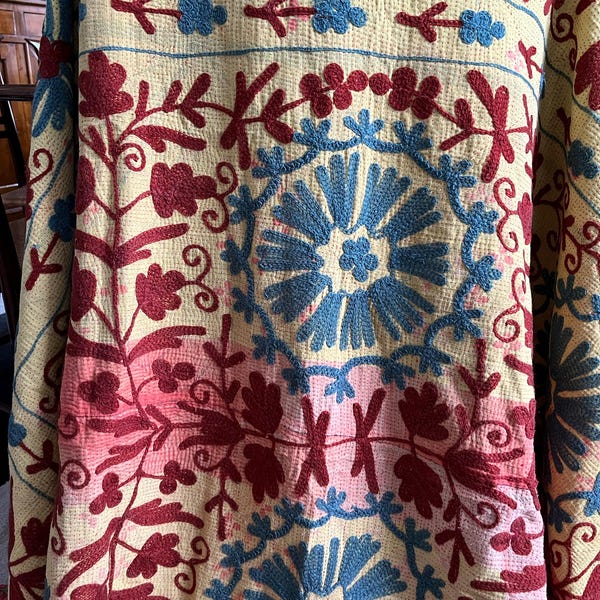 Banjara Patch Yoke , Afghani Dress Yoke , Traditional Art Embroidery ...