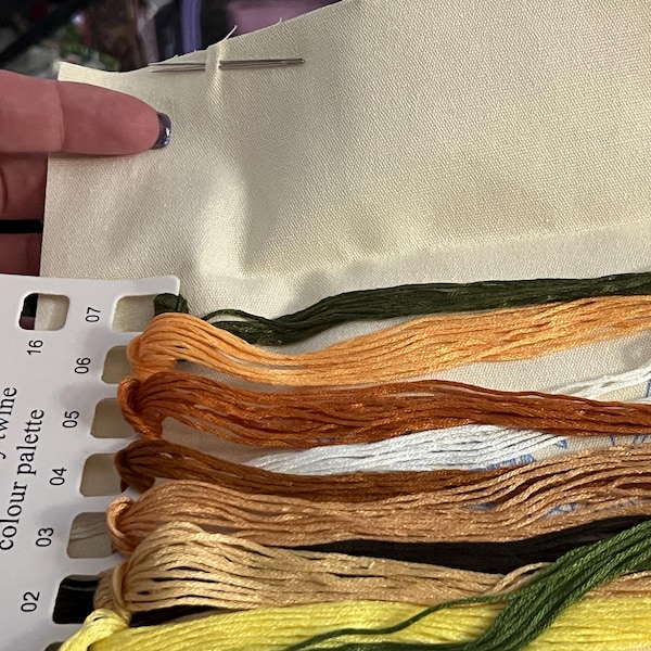 Van Gogh Starry Night Punch Needle Kit Beginner, DIY Punch Needles ...