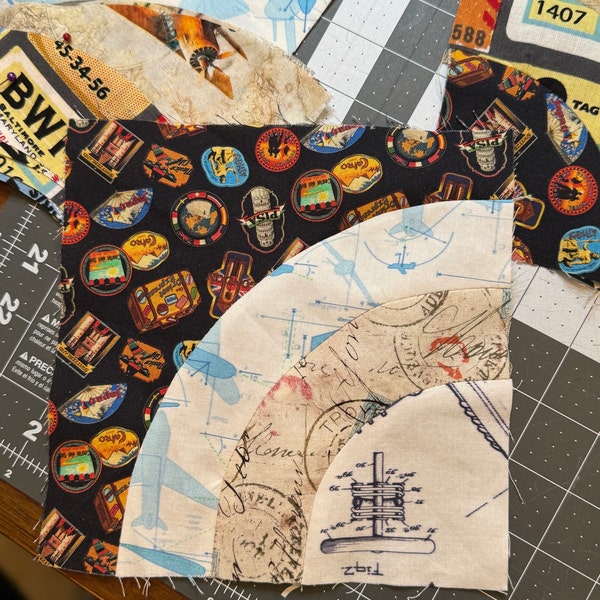 Keeping It Reel Fishing Fish Fabric Panel North America Fabric Blank ...