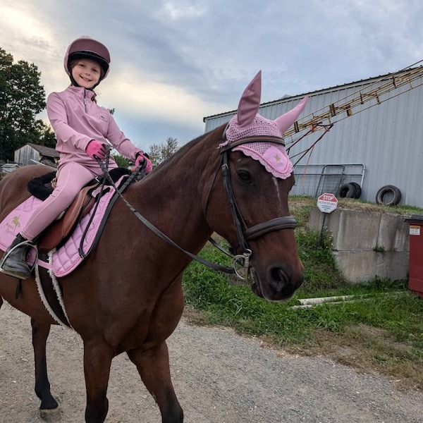 Equestrian Horse Riding Set With Horse Design Full Matchy Matchy Can't ...