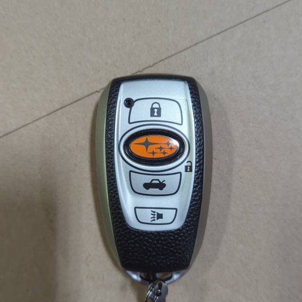 Set of 2 Key Fob Emblem Overlay Decals - Precision Cut - Any Colors ...