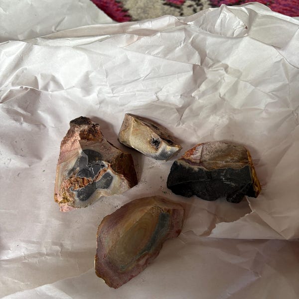 Polychrome Desert Jasper | Large Rough Jasper Rock for Tumbling | Size ...