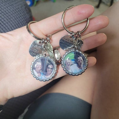 In Memory of Gift Remembrance Gift Memorial Keychain Loss Keychain ...
