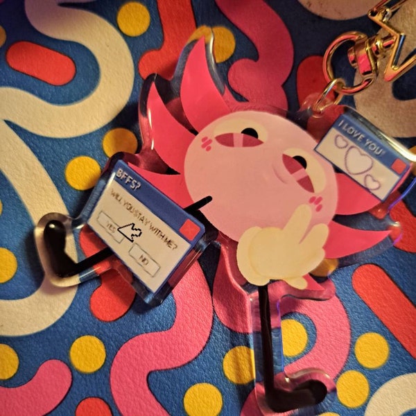 Kinitopet Doublesided Keychain. 76.2 Mm / 3" - Etsy