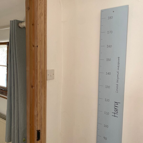 Personalised Height Chart - a Great Way to Record the Growth of Your ...