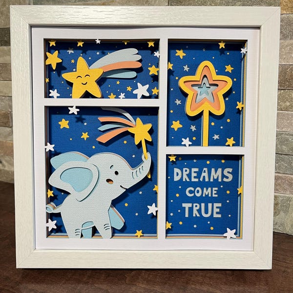 3D Child of God Heart Shadow Box, Christian Shadow Box, Religious Svg ...