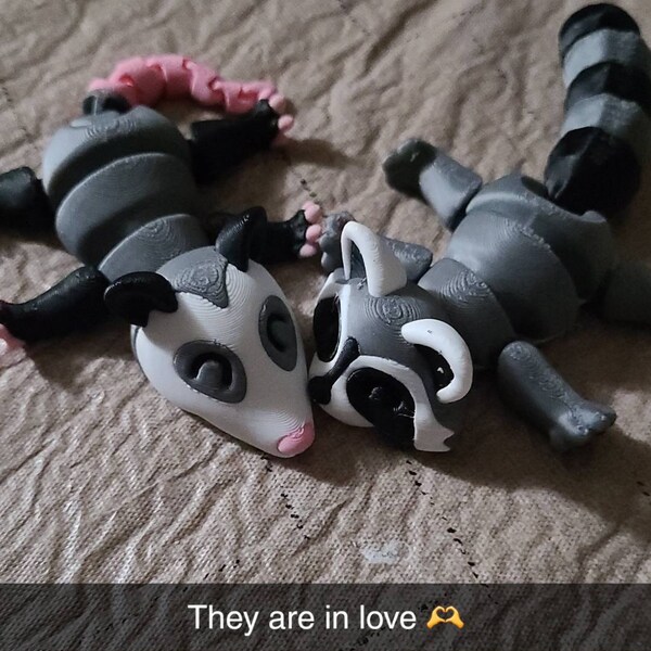 3D Printed Articulated Mini Dachshund Dog Fidget Friend Animal, Baby ...