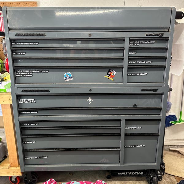 Custom Magnetic Toolbox Labels | Personalized Tool Drawer Tags | Emblem ...