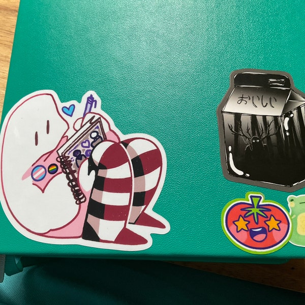 Cute Ghost Waterproof Sticker Set! V3 - Etsy