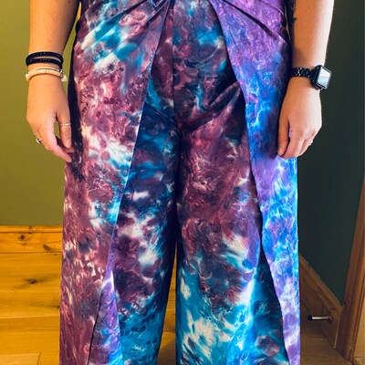 Palazzo Wrap Pants Sewing Pattern, Unbelievable Comfy and Easy Linen ...