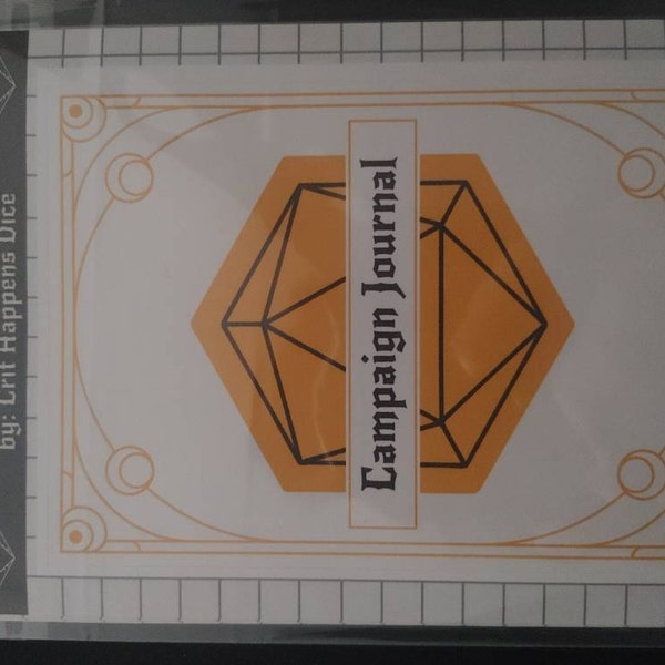 Dungeons and Dragons Campaign Journal Dnd Notebook D&D Campaign Journal ...