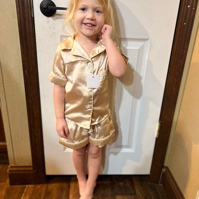 Flower Girl Pajamas, Girl Pyjamas, Cake Smash Outfit, Boy Pajamas ...