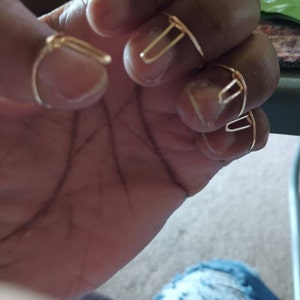 Wudu Nail Rings for Halal Nails, Adjustable and Reusable, Press on ...