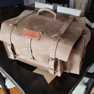 DIY Vintage Leather US Mail Bag Pattern in Pdf and Svg Formats for Hand ...