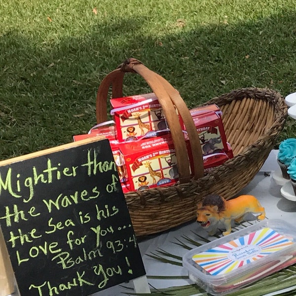 Animal Cracker Boxes | Children's Carnival Birthday Party Favor ...