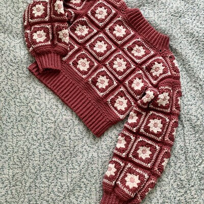 Daisy Sweater PDF CROCHET PATTERN Download - Etsy