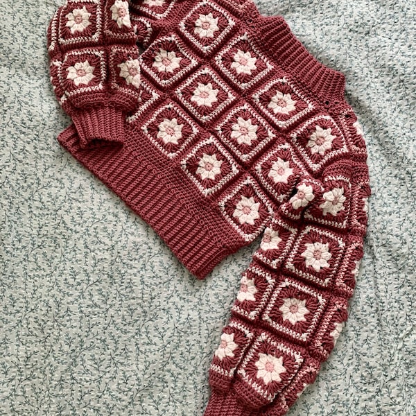 Daisy Sweater *PDF CROCHET PATTERN Download* - Etsy