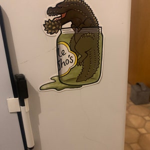 Monster Hunter the Terrifying Picklejho Decorative Deviljho Magnet ...