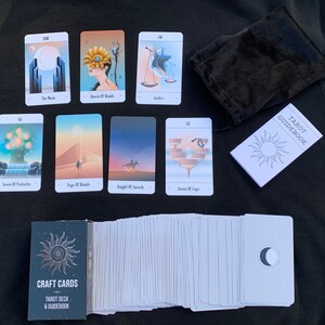 Tarot Deck Pink Gold Oracle Card Deck Deck of Many Things - Etsy