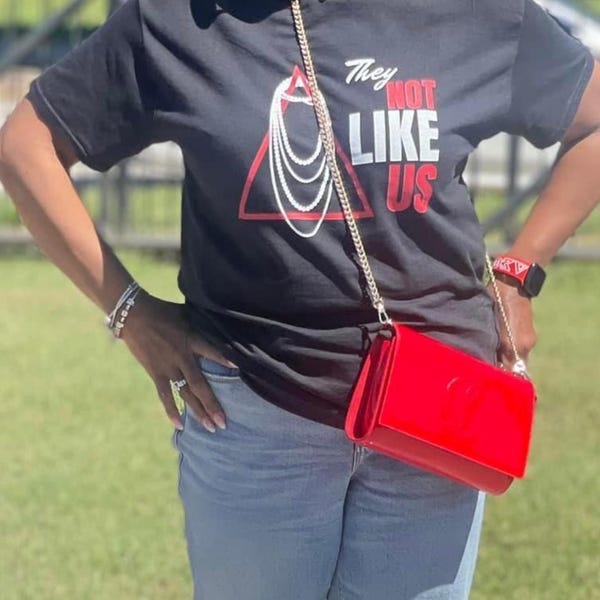 They Not Like Us Unisex Tee | Delta Sigma Theta Inspired | DST T-shirt Gift | Kendrick Lamar Not ...