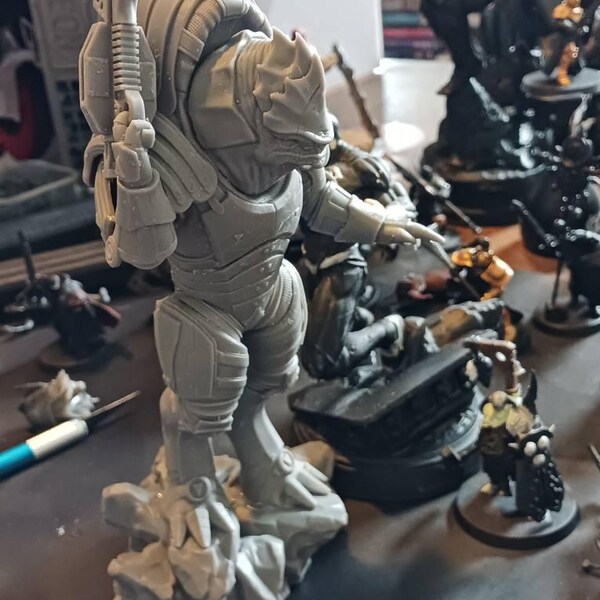 Karlach | Unpainted 12K Resin Figure | Model Kit - Etsy