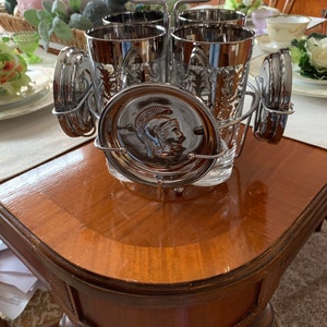 Bischoff Art Glass Ewer Pitcher Poinsettia Red / Amberina | Etsy