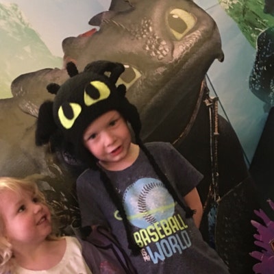 How to Train Your Dragon Toothless Hat, Children's Hat, Adult Hat ...