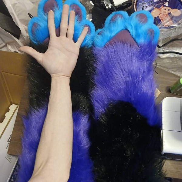 Grey Feet Paws Fursuit Kemono Toony Kigurumi Fursona Kawaii Outdoor ...