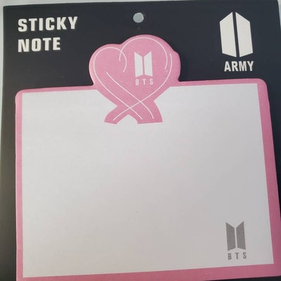 Sticky Notes Bts Twice Txt Seventeen Got7 Bts Memo Pads Sticky Notes ...